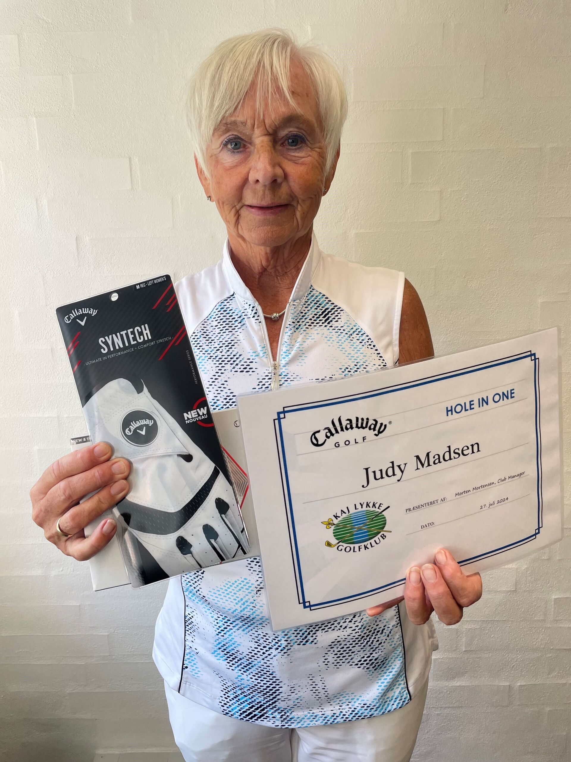 Hole in one på hul 16 | Forside - Kaj Lykke Golfklub